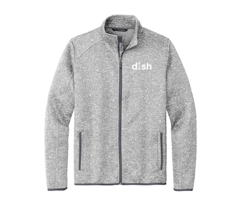 DISH | Sweater Fleece Jacket with Dish Logo | D148
