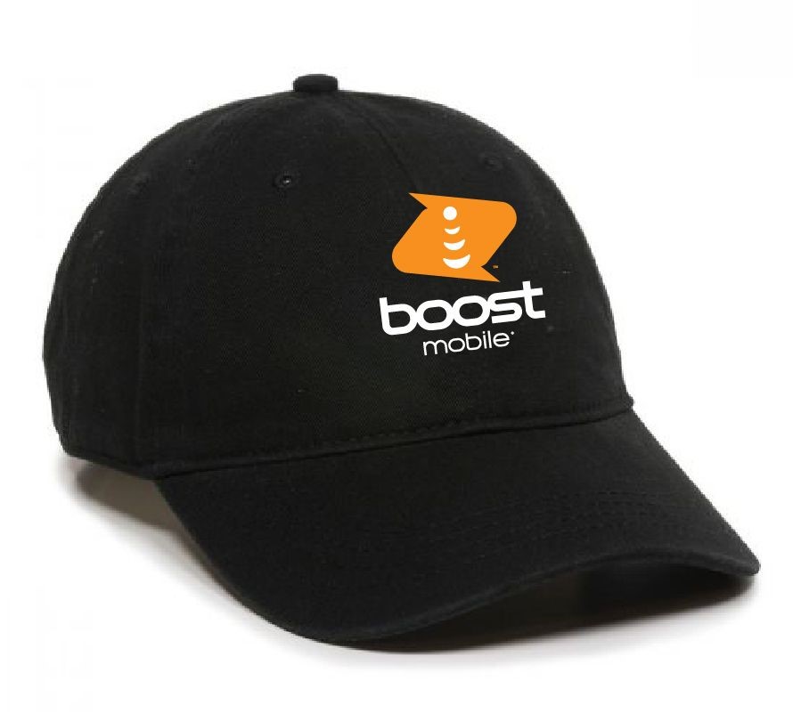 Boost | Garment Washed Cotton Twill Cap with Boost Logo | B302