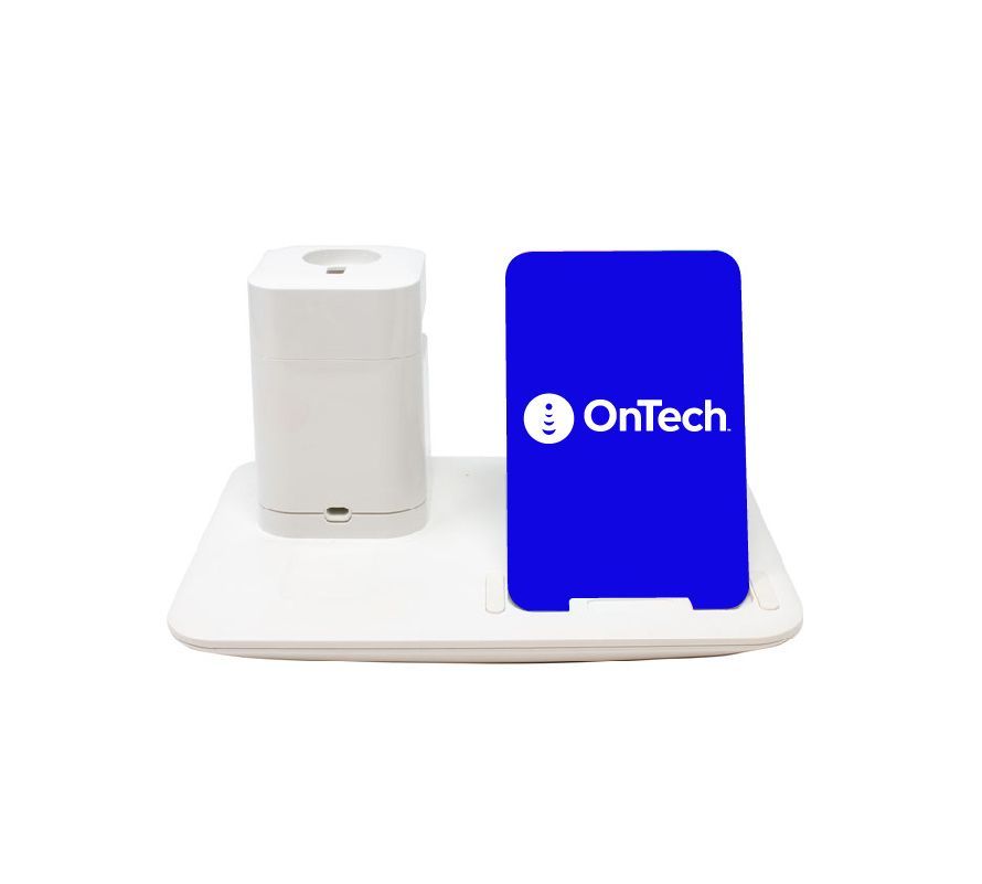 OnTech | Docksy Charging Station with OnTech Logo | O713